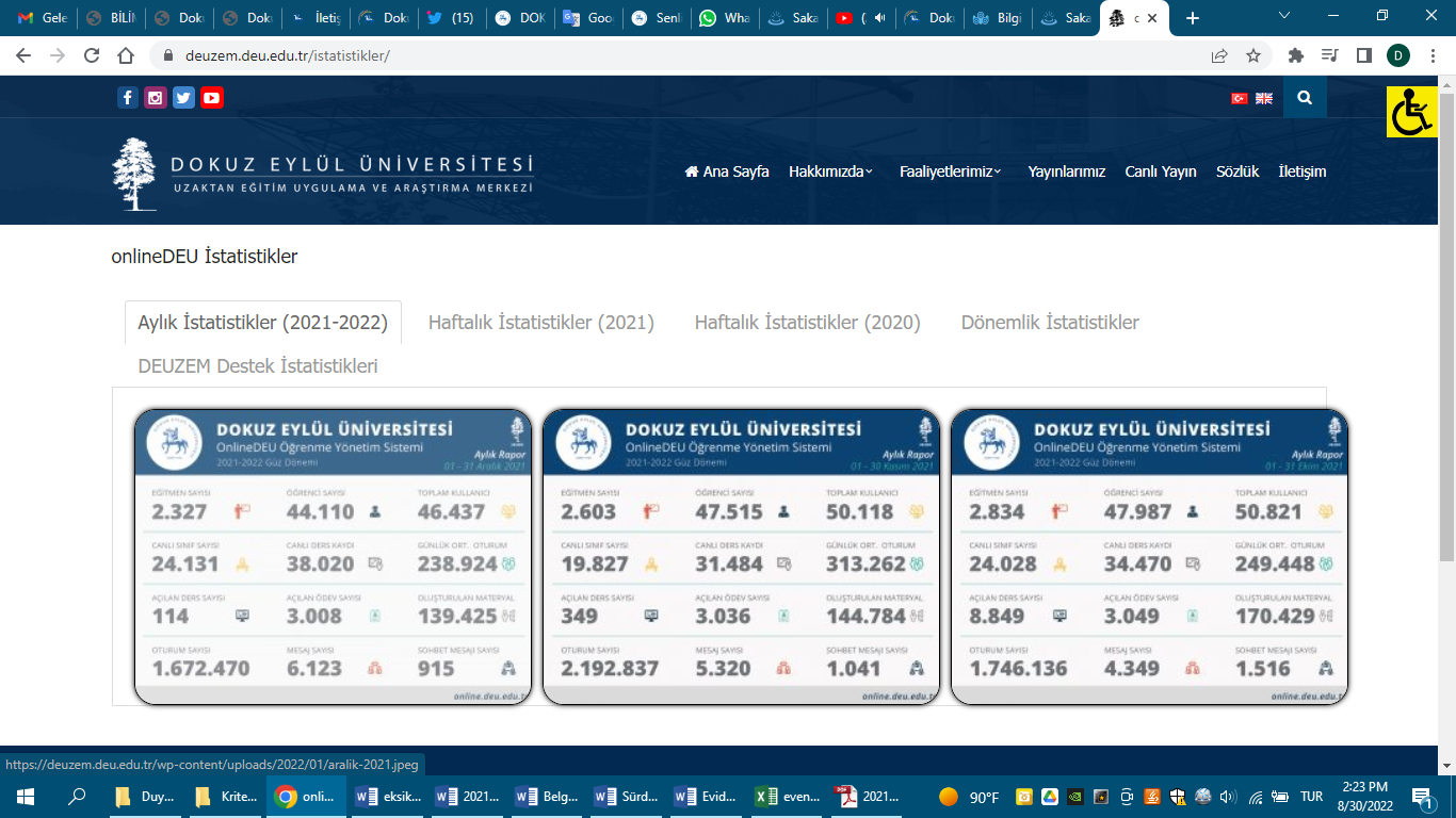 Education and Research | DEÜ Sürdürülebilirlik Ofisi